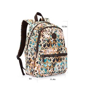 Montana West Western Backpack Purse for Women Waterproof Rucksack Casual Daypack for Laptop Travel MWB-1004-KH