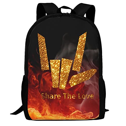 Fashion Backpack Share_The_Stephen_Love Unisex High Capacity Shoulders Bag Students Schoolbag Travel Bags