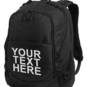 Personalized Custom Business Computer Backpack - Add Your Name (17" Laptops)