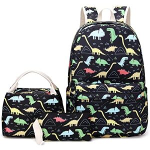 joyfulife kids backpack for girls boys lightweight toddler backpack preschool backpack elementary school bags kindergarten bookbags dinosaur backpack with lunch box pencil case