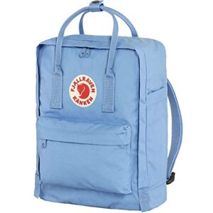 Fjällräven Kånken Unisex Travel Backpack - Side Slip Pocket - Adjustable Shoulder Straps - Dual Top Handles Ultramarine One Size One Size