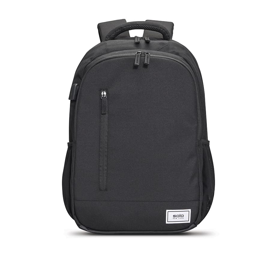 Solo Re:Define Laptop Backpack, Black, 15.6"