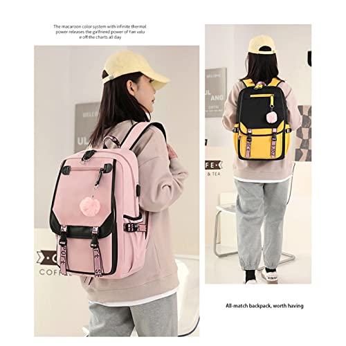 KUJIAPIN Backpack for Boys Girls Middle School Students Bookbag Outdoor Daypack