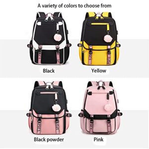 KUJIAPIN Backpack for Boys Girls Middle School Students Bookbag Outdoor Daypack