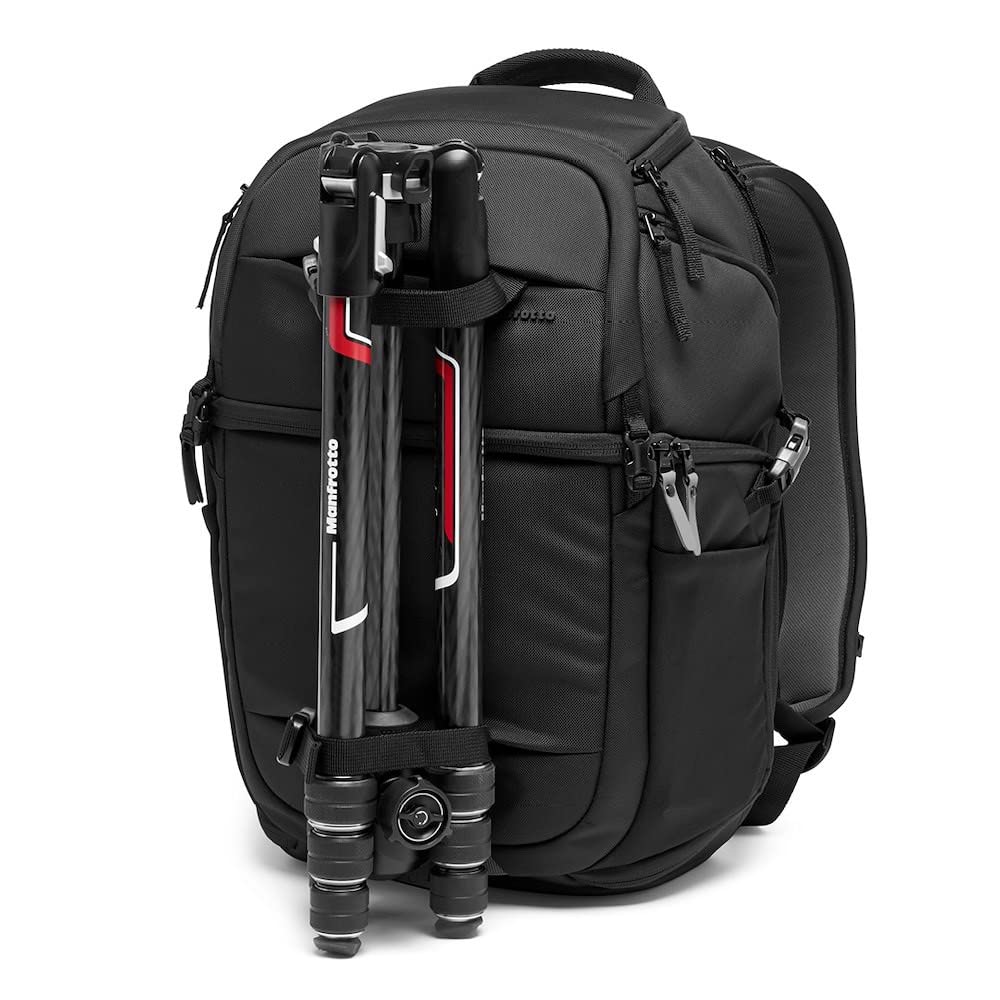 Manfrotto Advanced Fast III Professional Camera Backpack for Reflex/Mirrorless with Lenses and Laptop, with Interchangeable Padded Dividers, Side Access, Tripod Mount