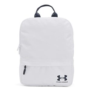 under armour loudon backpack sm white/downpour gray/harbor blue one size