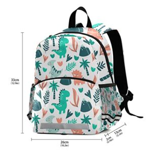 SUABO Cute Dinosaur Backpack for Boys Girls, Preschool Backpack Kindergarten Bag for Kids