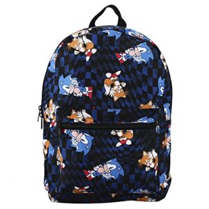 bioworld sonic the hedgehog character print backpack, osfa