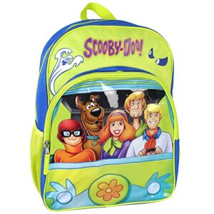 bioworld scooby doo the mystery machine design 16" backpack tote bag