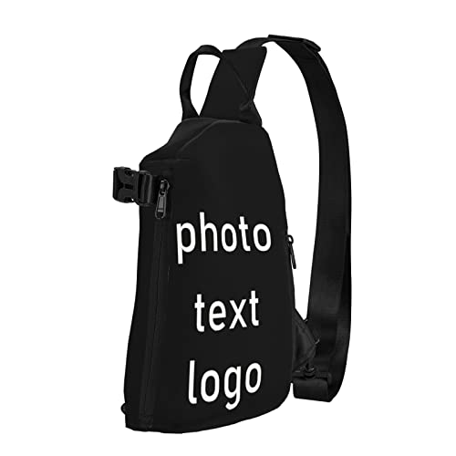 Custom Crossbody Chest Bag Customizable Crossbody Backpack Your Own Sport Shoulder Crossbody Bag Customized Gifts Customized Gifts Personalized Photo Gifts Custom Gifts For Men