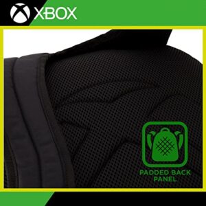 Concept One Microsoft Xbox 13 Inch Sleeve Laptop Backpack, Padded Computer Bag for Commute or Travel, Black