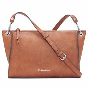 calvin klein reyna crossbody, caramel combo