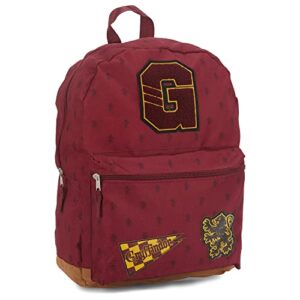 harry potter hogwarts gryffindor backpack - hogwarts school of witchcraft bookbag knapsack for school - boys, girls, adults