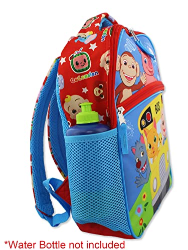 Cocomelon Boys Girls 14 inch School Backpack (Blue, One Size)