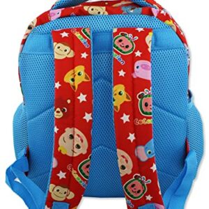 Cocomelon Boys Girls 14 inch School Backpack (Blue, One Size)