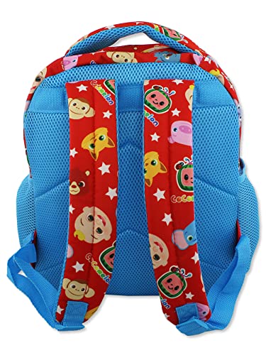 Cocomelon Boys Girls 14 inch School Backpack (Blue, One Size)