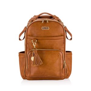 itzy ritzy unisex baby boss plus, cognac