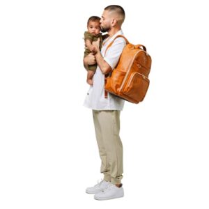 Itzy Ritzy Unisex Baby Boss Plus, Cognac