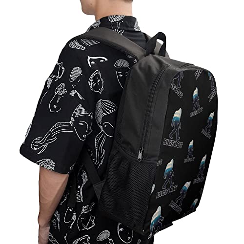 Bigfoot 17 Inch Backpack Travel Laptop Dayback Shoulder Bookbag for Men Women