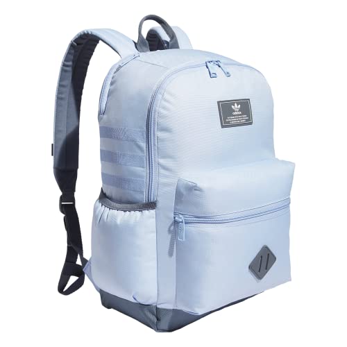 adidas Originals National 3.0 Backpack, Blue Dawn/Onix Grey, One Size