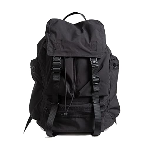 Aelfric Eden Mens Japanese Backpack Vintage Techwear Backpack Laptop Bag Hiking Hip Hop Rucksack Casual Streetwear Knapsack