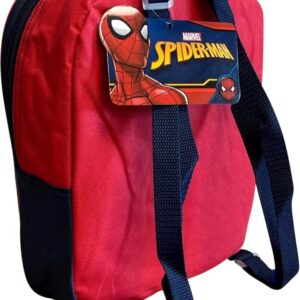 Fast Forward Spider-Man 11" Mini Backpack (Navy Blue-Red)