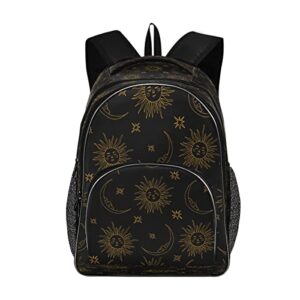 suabo boho bohemian sun moon bookbag for students teens girls boys,durable backpack schoolbag rucksack travel bag laptop backpacks for elementary kindergarten college