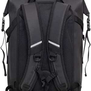 Knomo Hamilton 15 inch Waterproof Laptop Roll Top Backpack Men Travel Rucksack Casual Hiking Daypack