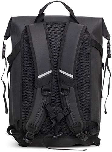 Knomo Hamilton 15 inch Waterproof Laptop Roll Top Backpack Men Travel Rucksack Casual Hiking Daypack