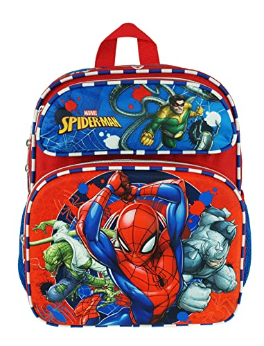 Ruz Marvel Spider-Man Medium 3-D EVA Molded 12 Inch Backpack