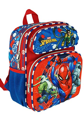 Ruz Marvel Spider-Man Medium 3-D EVA Molded 12 Inch Backpack