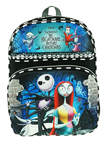 Ruz Disney Nightmare Before Christmas Large 3-D EVA Molded 16 Inch Backpack