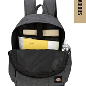 Dickies Journeyman Backpack Classic Logo Water Resistant Casual Daypack for Travel Fits 15.6 Inch Notebook (Charcoal)