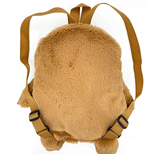 Mewcho 12.59” Sloth Stuffed Animal Backpack for Kids Plush Funny Cute Sloth Kawaii Small Bag School Backpack for Girls Boys Kids Toddler 3 Years Up