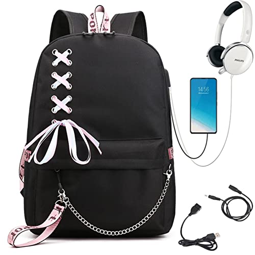 ISaikoy Anime Komi can't communicate Backpack Shoulder Bag Bookbag Student School Bag Daypack Satchel 24