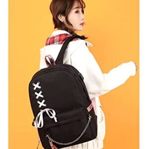 ISaikoy Anime Komi can't communicate Backpack Shoulder Bag Bookbag Student School Bag Daypack Satchel 24