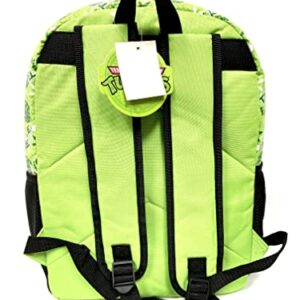 Ruz 16" Inch Hard shell ninja turtle school travel utility backpack