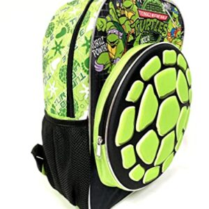 Ruz 16" Inch Hard shell ninja turtle school travel utility backpack