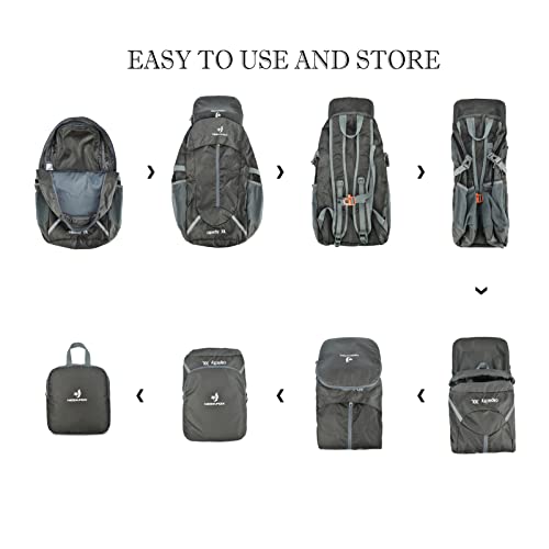 NEEKFOX 30L Hiking Backpack Foldable Lightweight Packable Sports Travel Daypack