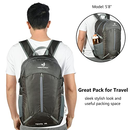 NEEKFOX 30L Hiking Backpack Foldable Lightweight Packable Sports Travel Daypack