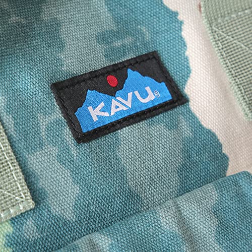 KAVU Buckroe Rucksack Travel Bag Hiking Travel Backpack - Rio Tie Dye