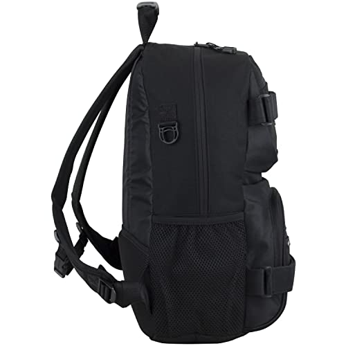 Eastsport New Double Strap Skater Multipurpose Backpack, Black