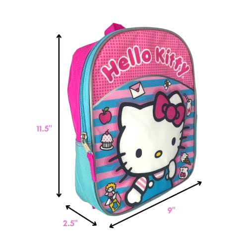 RALME Hello Kitty Mini Backpack for Girls & Toddlers - 12 Inch, Pink