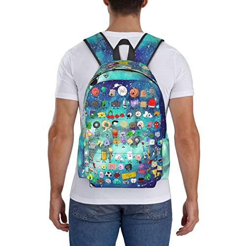 Towerfutu Backpack Casual Bookbag Unisex Book Bag Lightweight Rucksack Travel Daypack Black