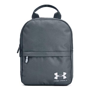 under armour loudon mini backpack, (002) gravel / / white, one size