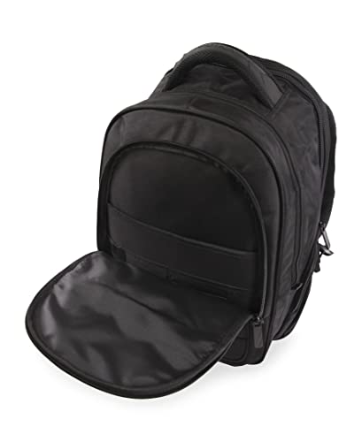 Nautica Ensign Business Backpack, Black, One Size