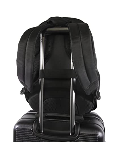 Nautica Ensign Business Backpack, Black, One Size