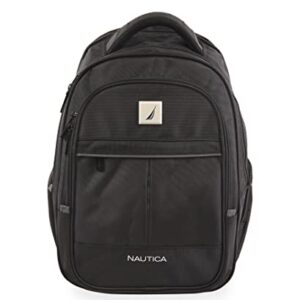 Nautica Ensign Business Backpack, Black, One Size