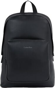 calvin klein men backpack ck black