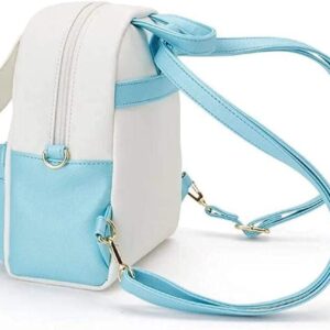 TUMPETY Anime Doll Cosplay Light Blue Bag Kawaii Mini Backpack Cute Cosplay Backpack Girl Doll Handbag (Blue)